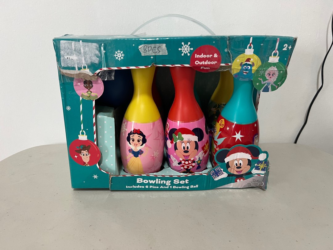 DISNEY BOWLING SET, Hobbies & Toys, Toys & Games on Carousell