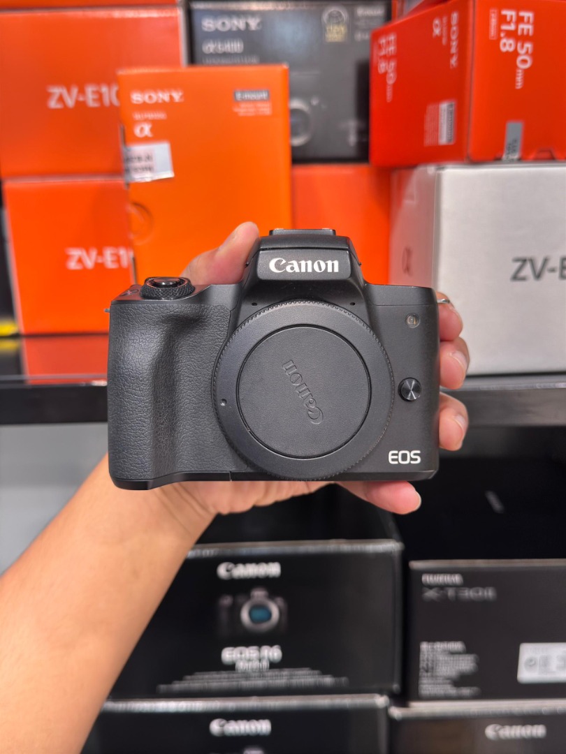 EOS M50II CANON BODY SC9K, Photography, Cameras on Carousell