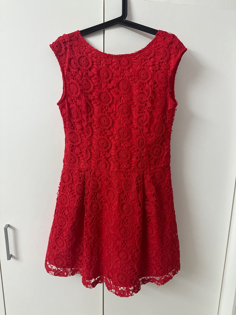 Fuse Urban Red Dress, Women's Fashion, Dresses & Sets, Dresses on Carousell