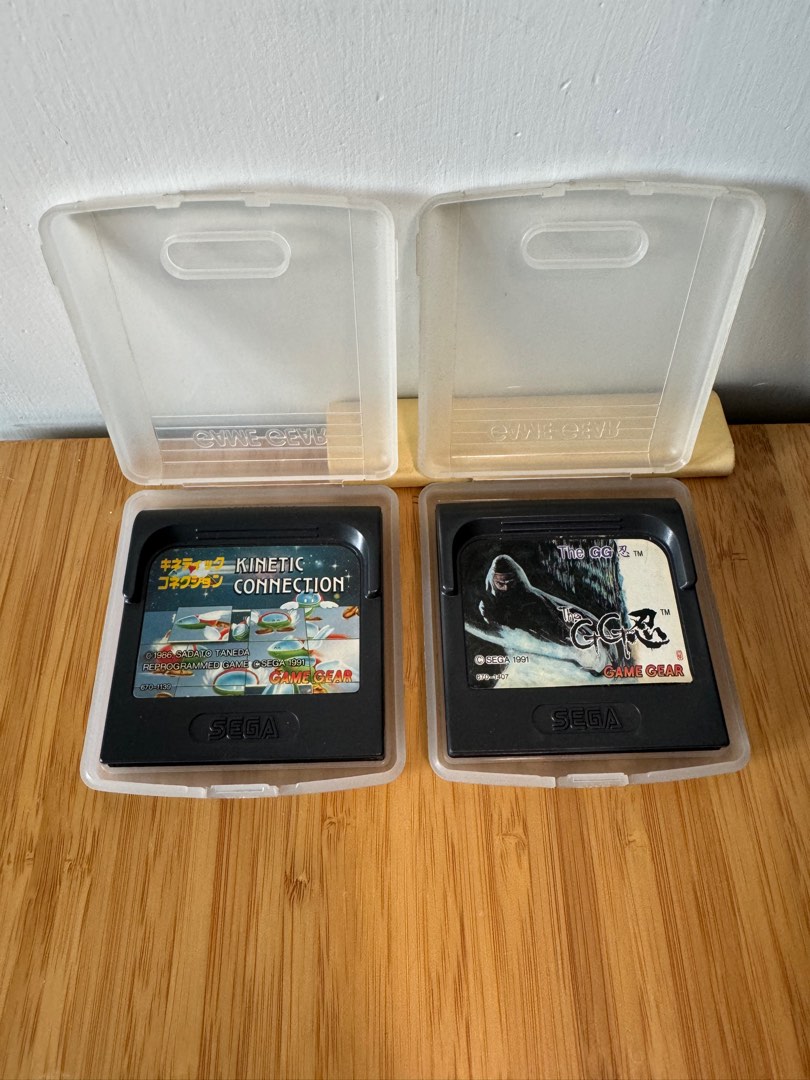 Game gear kinetic connection, GG Shinobi, 電子遊戲, 電子遊戲, 其他 - Carousell