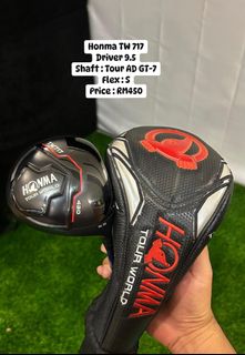 Honma Tour World TW747 (9.5 50S) DRIVER, Sports Equipment, Sports & Games, Golf on Carousell