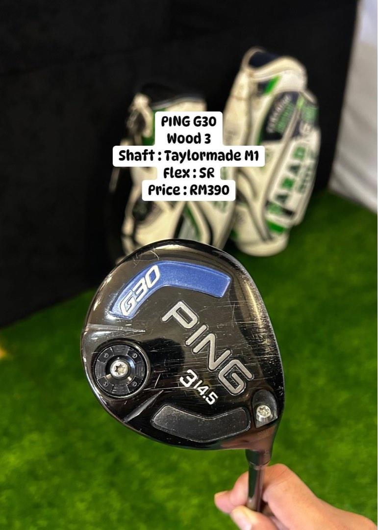 Golf Ping G30 Wood 3, Sports Equipment, Sports & Games, Golf on Carousell