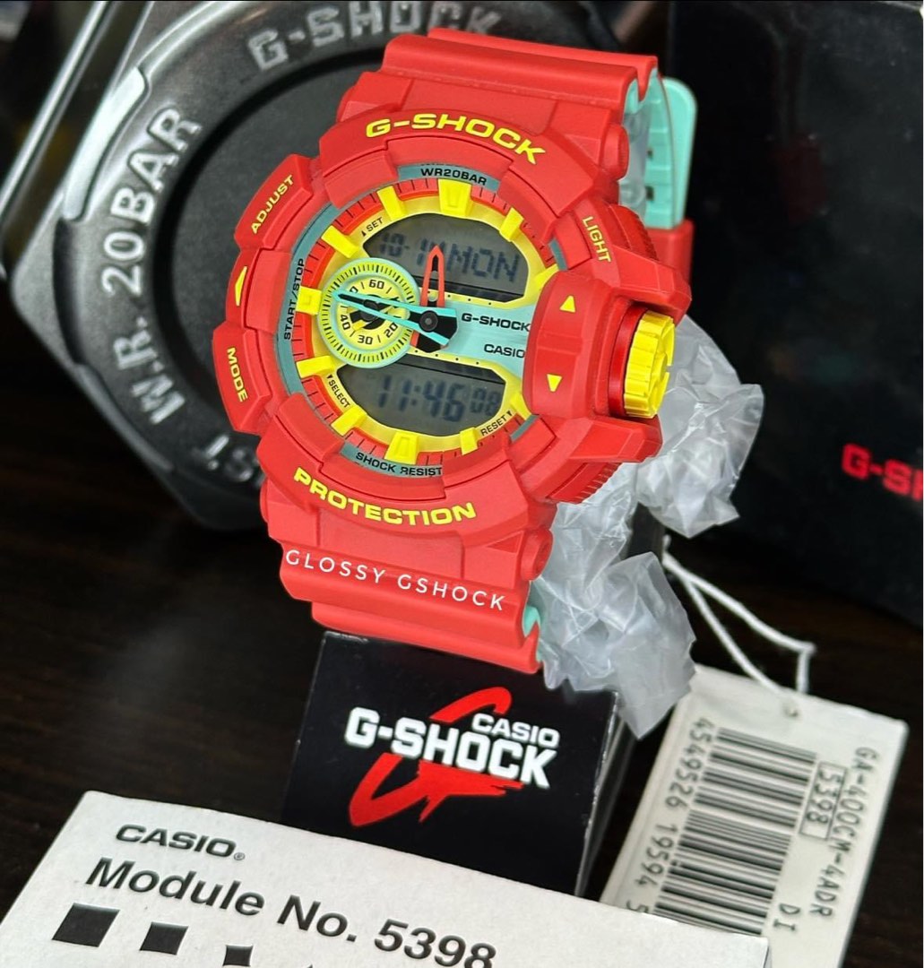 GSHOCK GA-400CM-4ADR(NOS), Men's Fashion, Watches & Accessories, Watches on Carousell
