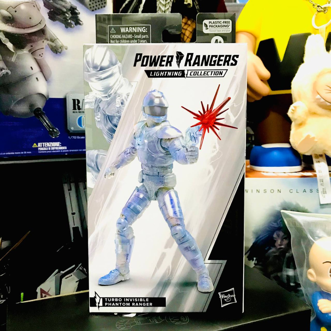 HASBRO 6"INCH POWER RANGERS LIGHTNING COLLECTION TURBO INVISIBLE ...