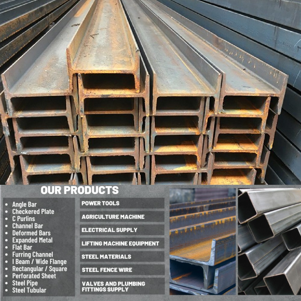 I Beam WT 6 x 36 # x 6ml / Wide Flange / Steel Beam, Commercial ...