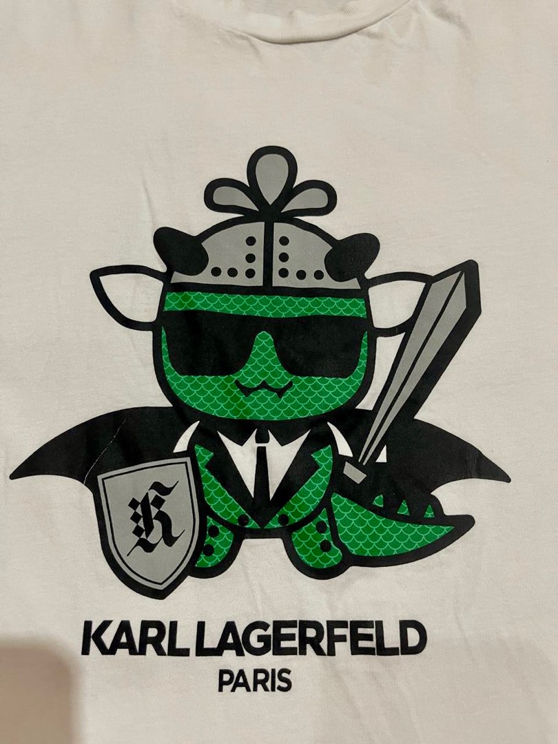 Karl Lagerfeld Paris DRAGON KNIGHT, Men's Fashion, Tops & Sets, Tshirts ...