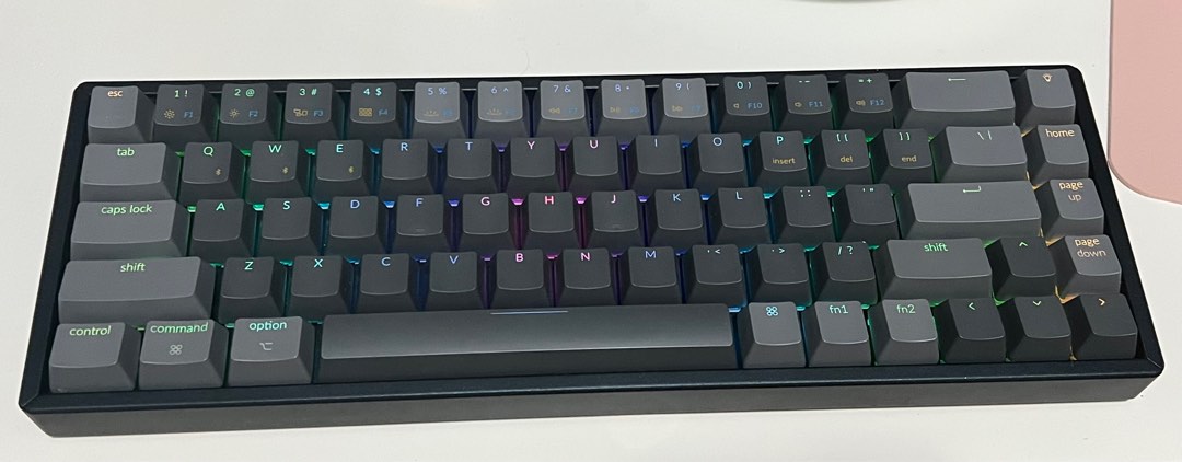 Keychron K6 Non-swappable blue switch (clicky), Computers & Tech, Parts ...