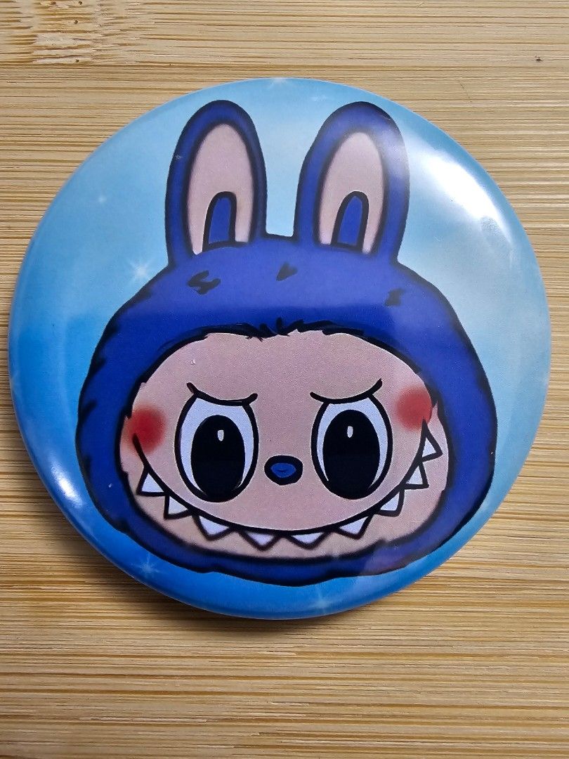 LABUBU INSPIRED BADGE PINS, Hobbies & Toys, Stationary & Craft ...