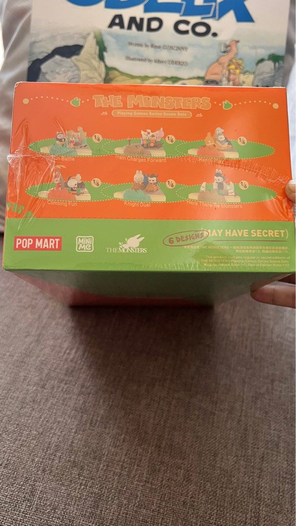 Labubu labubu the monster playing games scene set, Barang Yang Dicari ...