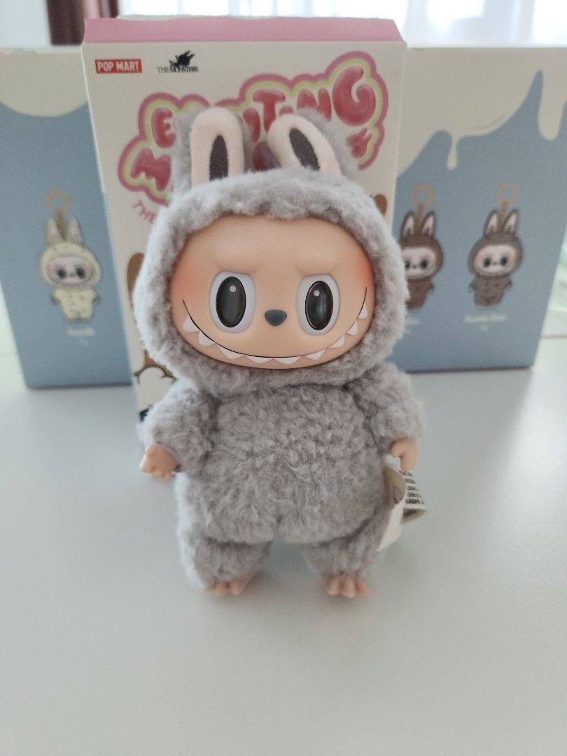 Labubu Macaron Sesame, Hobbies & Toys, Toys & Games on Carousell