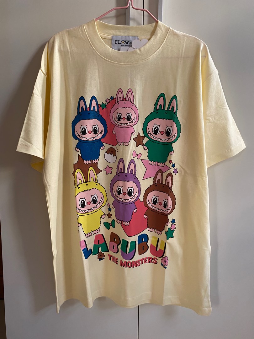 Labubu Oversized Shirt, Women's Fashion, Tops, Shirts on Carousell