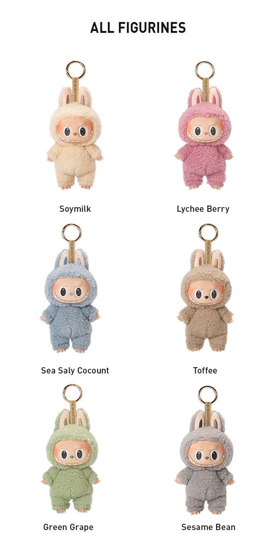 Labubu Pop Mart BNIF V1 V2, Hobbies & Toys, Toys & Games on Carousell