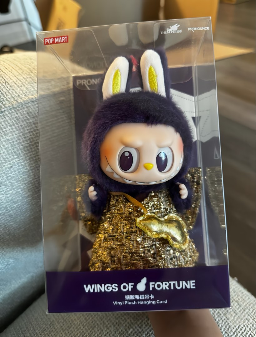 Labubu x Pronounce Wings of Fortune by Popmart, Hobbies & Toys, Toys ...
