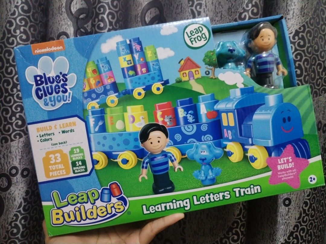 Leapfrog Blues Clues Leaning Letters Train, Hobbies & Toys, Toys ...
