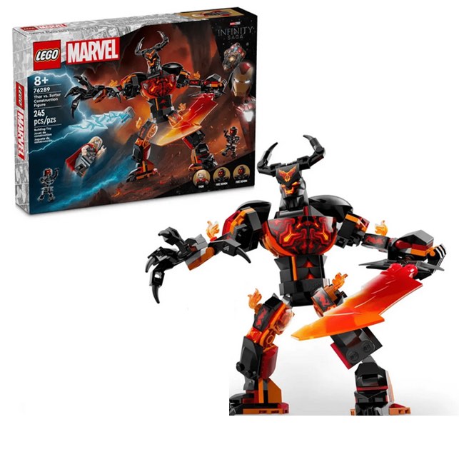 LEGO 76289 THOR vs. SURTUR CONSTRUCTION FIGURE (SURTUR ONLY), Hobbies ...