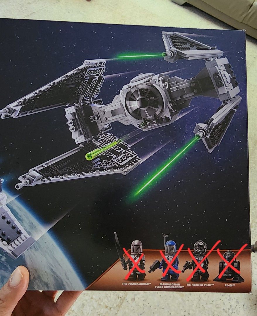 LEGO STAR WARS 75348 - Tie Interceptor only. (NEW), Hobbies & Toys ...