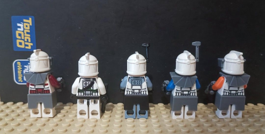 Lego Star Wars All Clone Commander Phase 1 collection, Hobbies & Toys ...