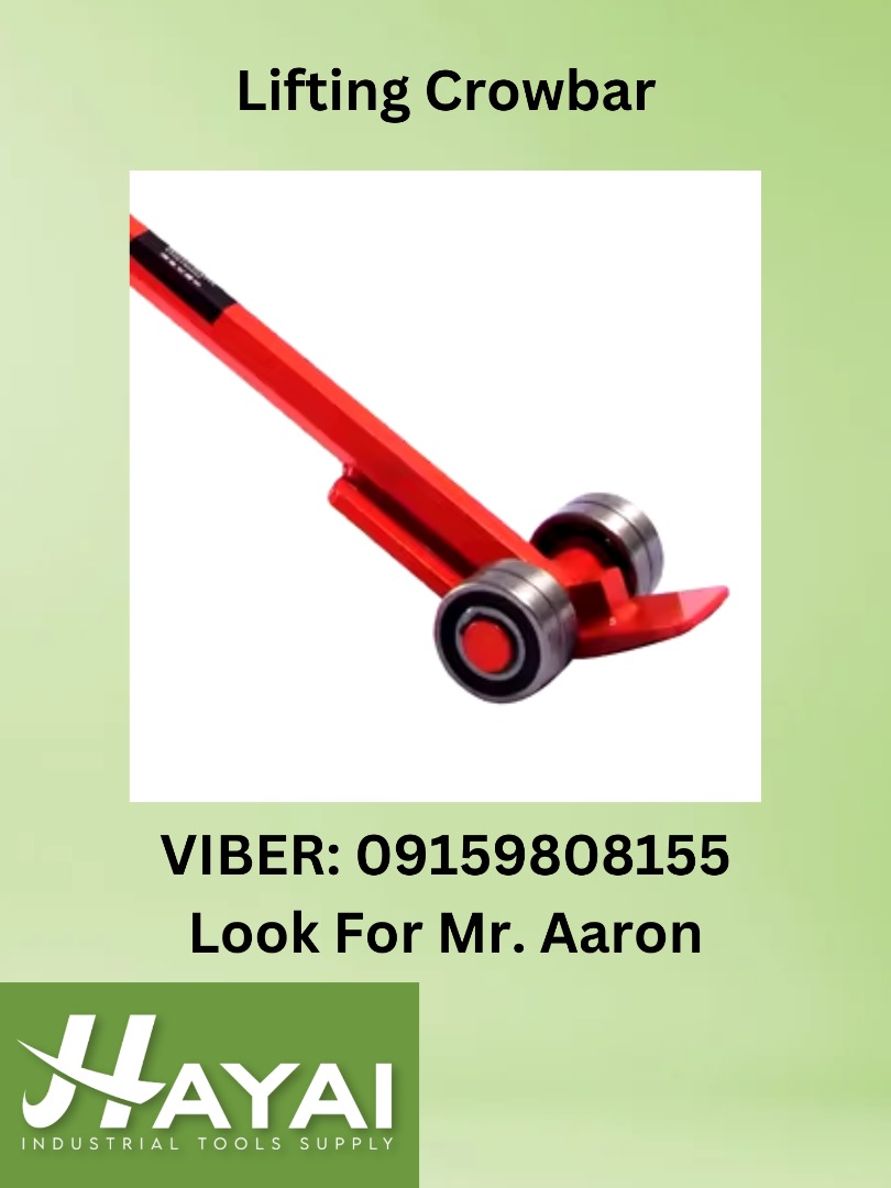 Lifting Crowbar, Commercial & Industrial, Construction Tools & Equipment on Carousell