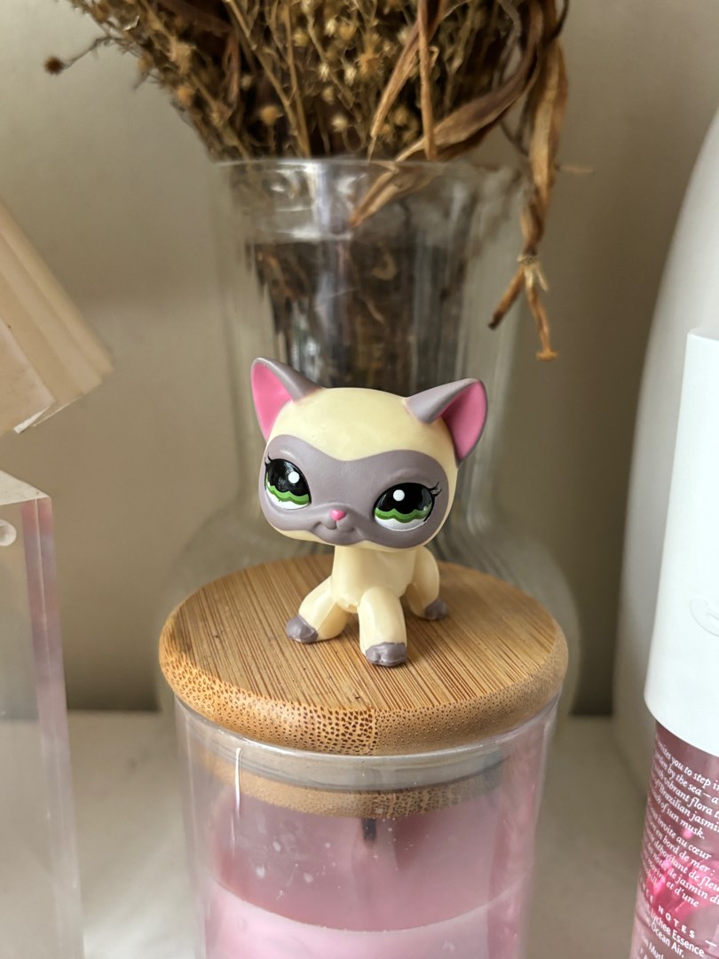 littlest pet shop (lps) siamese shorthair cat #1116, Hobbies & Toys ...