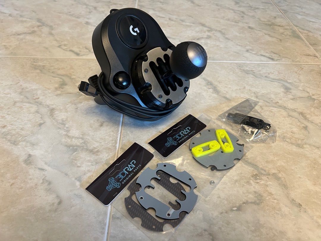 Logitech G29 with AXC Sim and 3DRap Mods, Video Gaming, Gaming ...