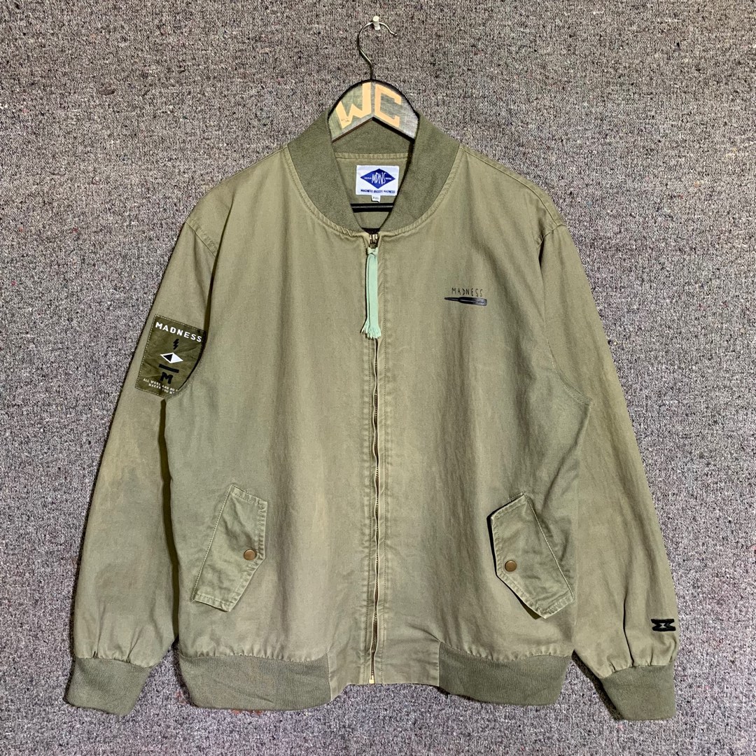 MADNESS BOMBER JACKET, Men's Fashion, Coats, Jackets and Outerwear on ...