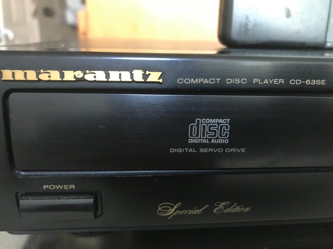 Marantz CD Player CD63-SE; made in Japan, Audio, Other Audio Equipment on Carousell