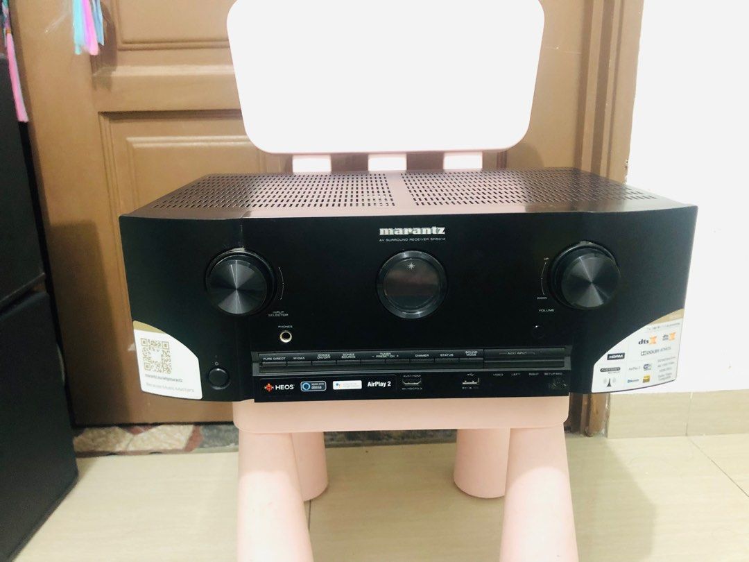MARANTZ SR5014 7.2CH 4K ULTRA HD AV RECEIVER WITH HEOS BUILT-IN, Audio ...