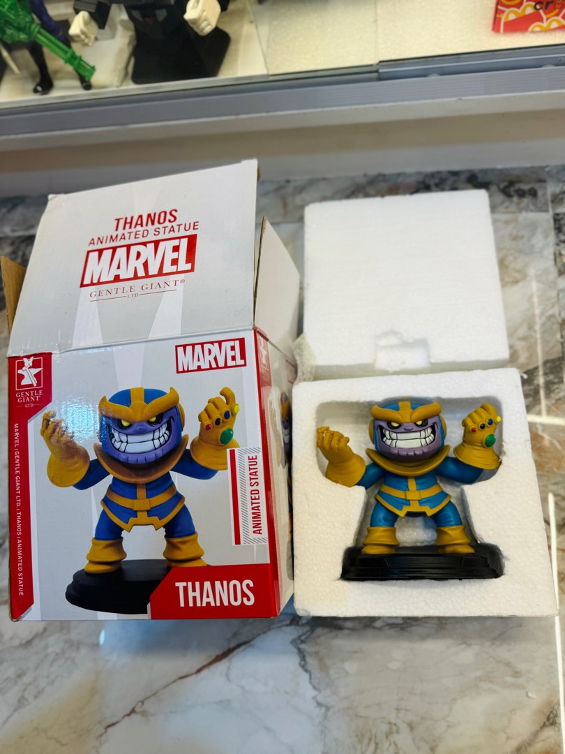 Marvel Gentle Giant Thanos Animated Statue, Hobbies & Toys, Toys ...