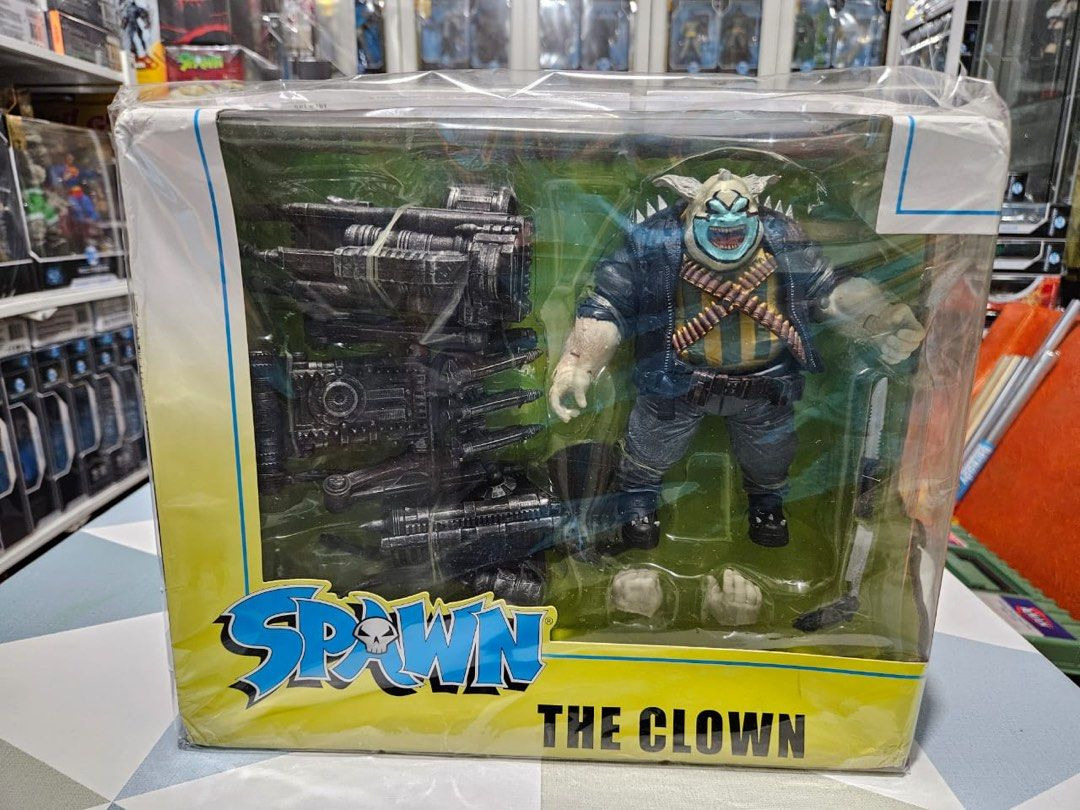 McFarlane Spawn Wave 1 Clown Deluxe, Hobbies & Toys, Toys & Games on ...