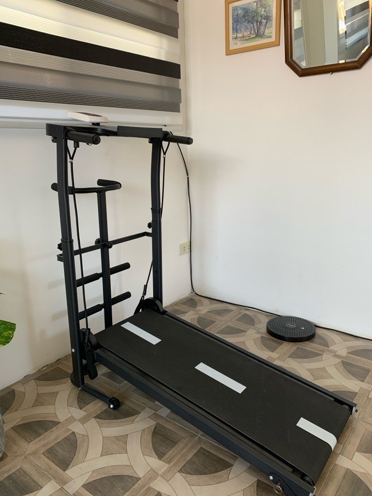 Mechanical Threadmill, Sports Equipment, Exercise & Fitness, Cardio ...