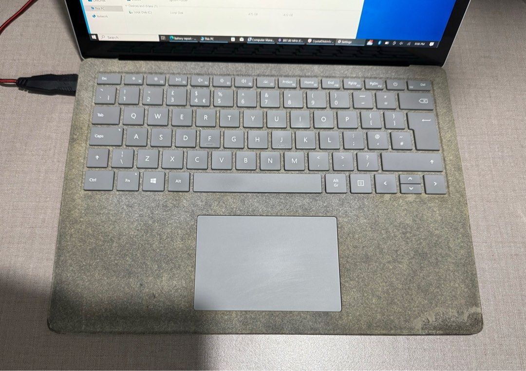 Microsoft Surface Laptop Model 1769 (Battery swollen, need repair ...