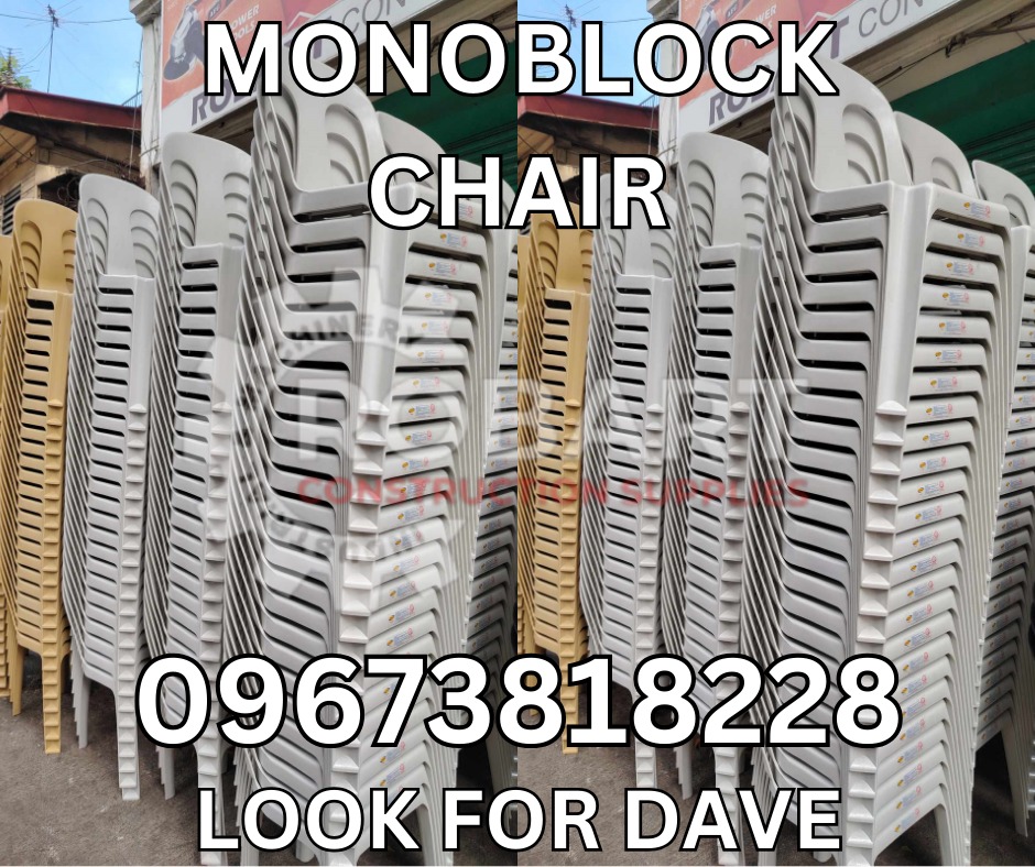 MONOBLOCK CHAIR, Commercial & Industrial, Industrial Equipment on Carousell