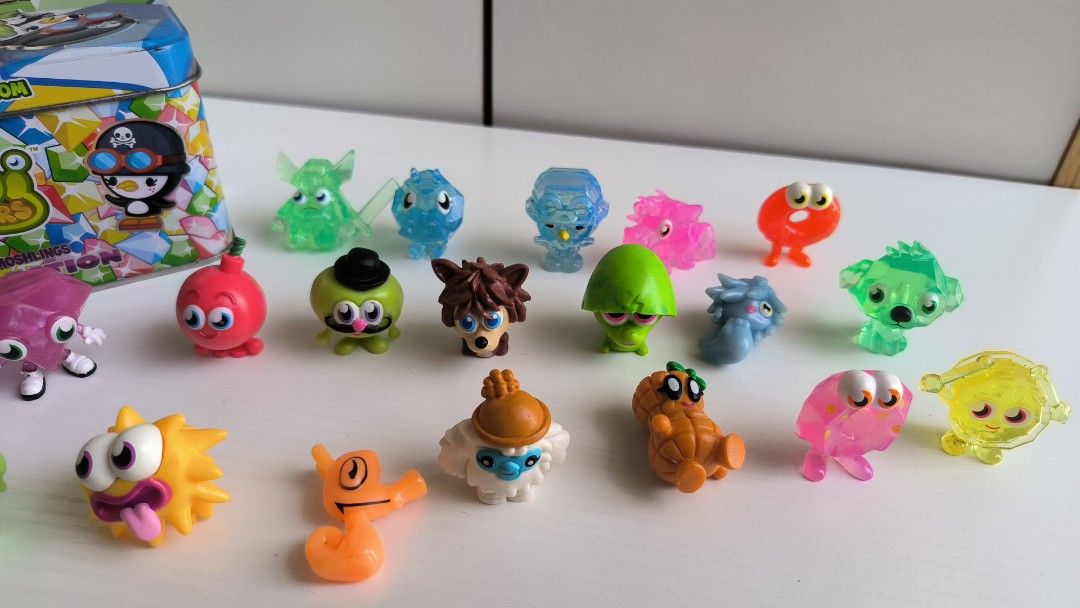 Moshi Monsters collectible figurines limited edition moshlings 20pcs ...