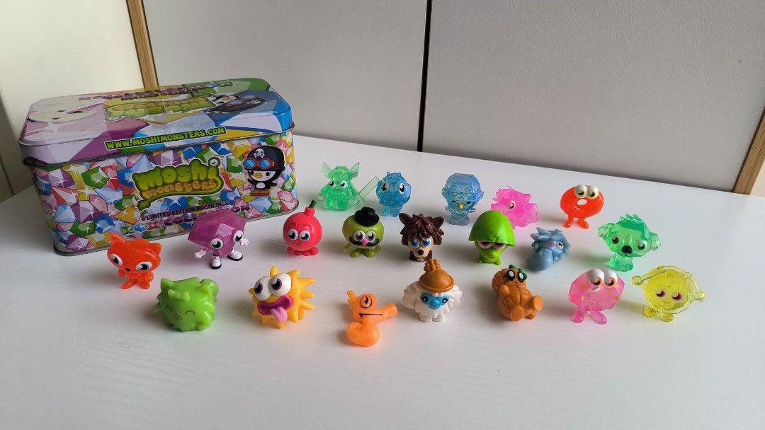 Moshi Monsters collectible figurines limited edition moshlings 20pcs ...