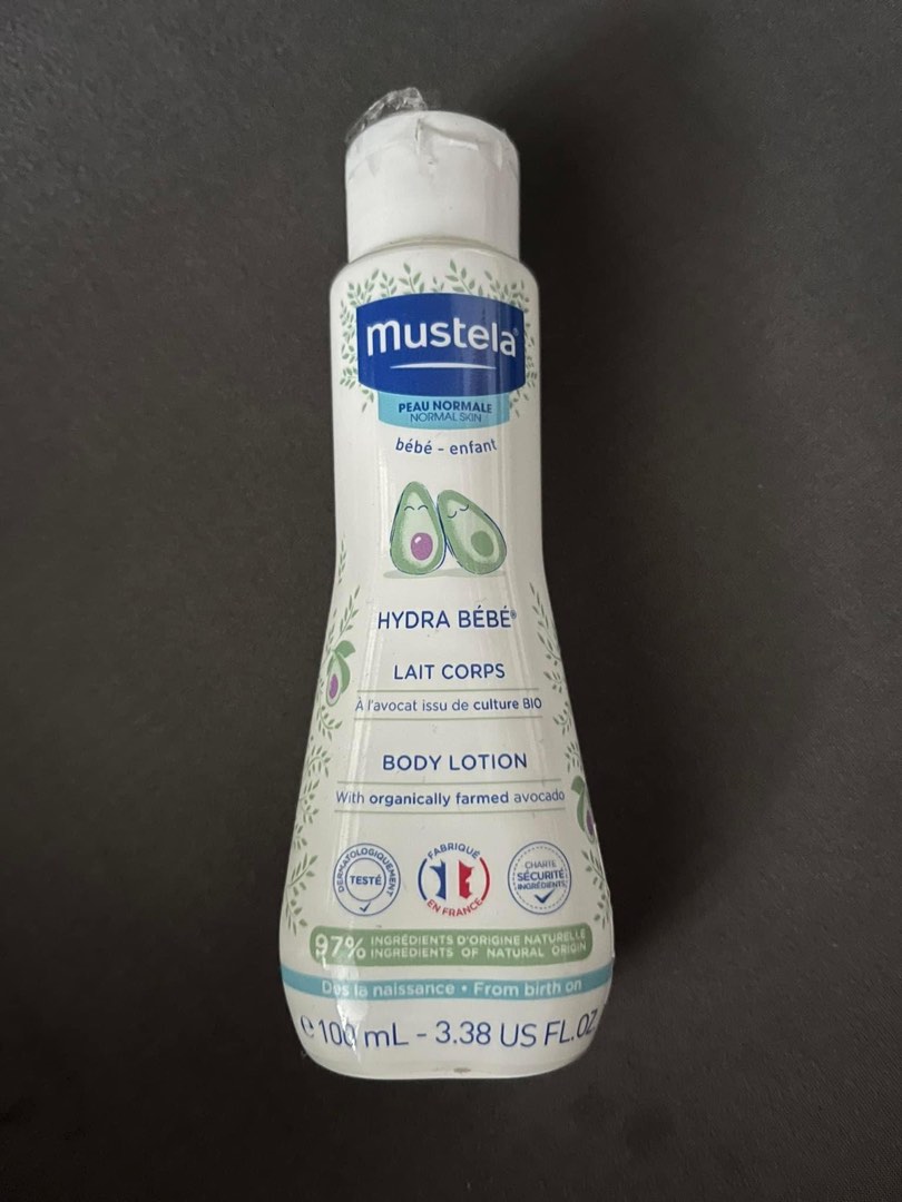 Mustela body lotion 100ml, Babies & Kids, Bathing & Changing, Baby ...
