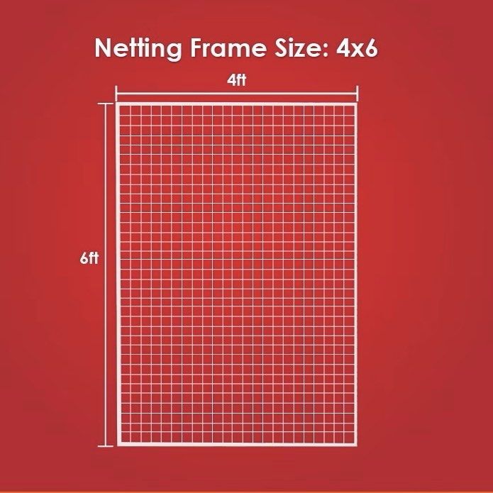 Netting Frame Display Rack 4 x 6ft, Furniture & Home Living, Furniture ...