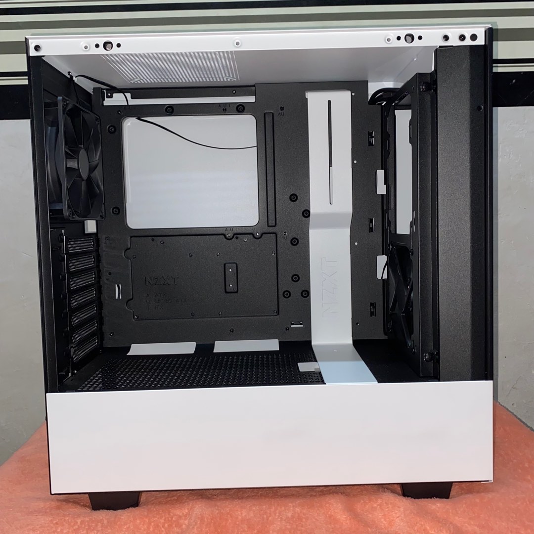 NZXT H511 Flow Matte White/Black, Computers & Tech, Desktops on Carousell