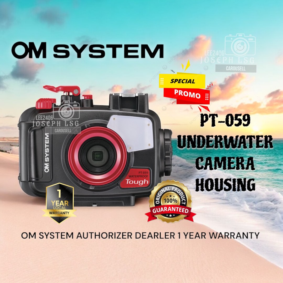 OM SYSTEM PT-059 Underwater Camera Housing| OM-System|OM System|OMSystem|omsystem|Olympus ...