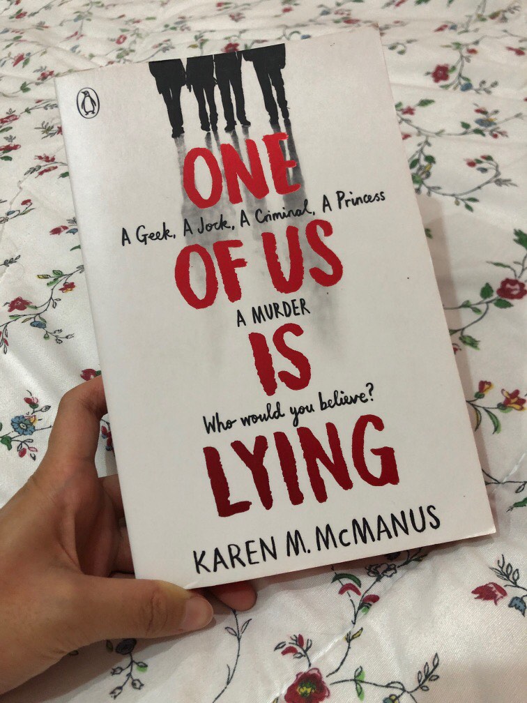 One of us is lying by Karen M. Mcmanus, Hobbies & Toys, Books ...