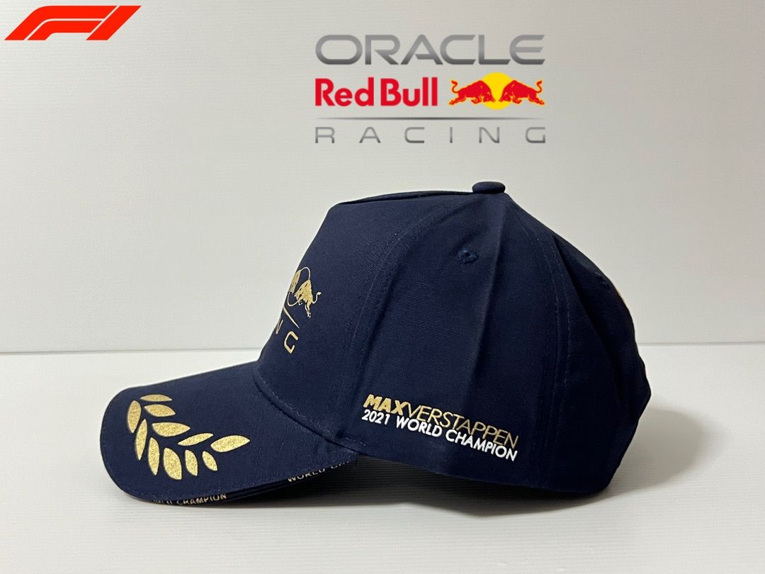 ORACLE REDBULL RACING MAX VERSTAPPEN WORLD CHAMPION 2021 CAP, Men's ...