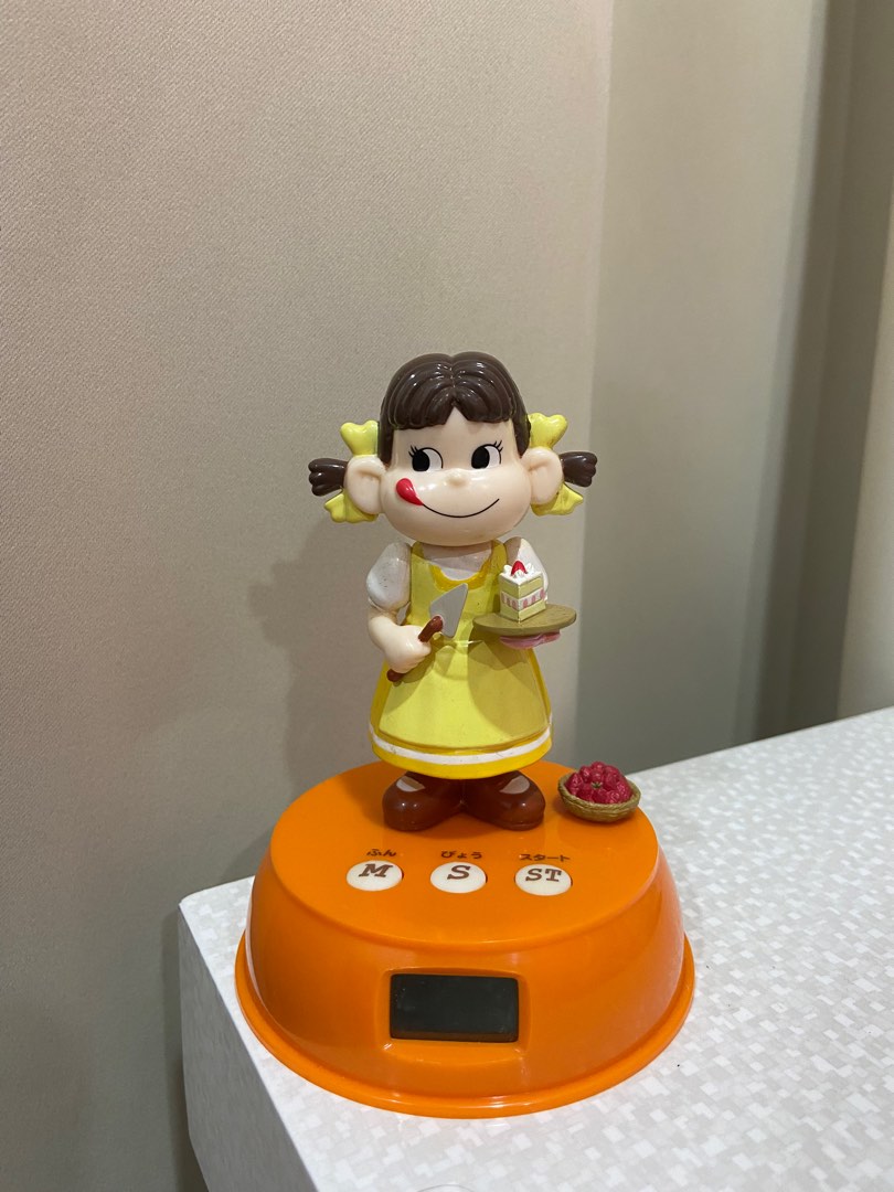 Fujiya Peko Chan Timer Clock, Furniture & Home Living, Home Decor ...