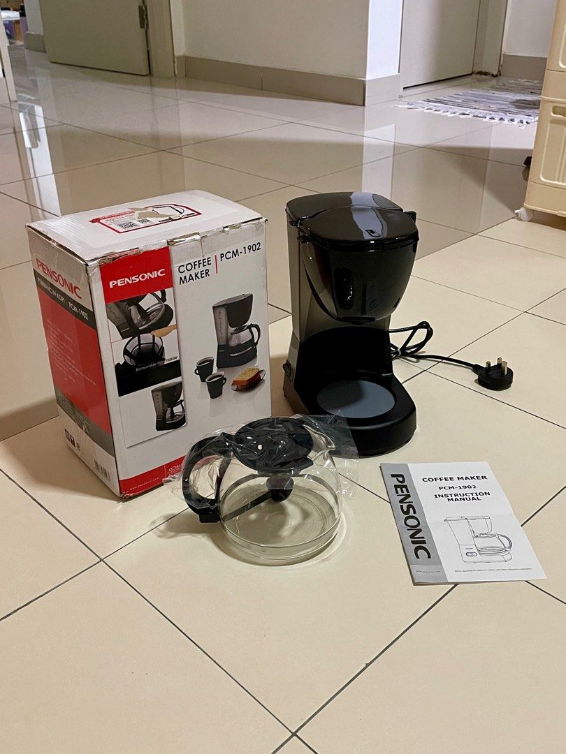 Pensonic Coffee Machine - PCM 1902, TV & Home Appliances, Kitchen ...