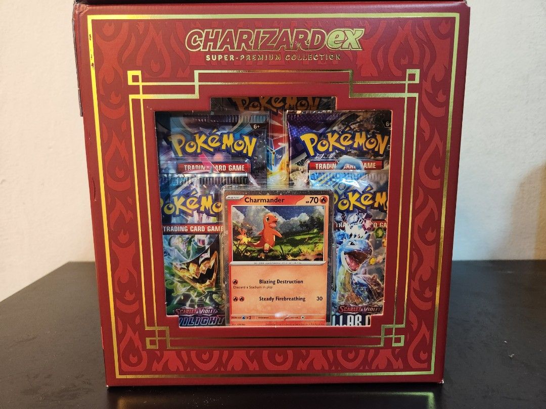 Pokemon TCG Charizard ex Super Premium Collection Box, Hobbies & Toys ...