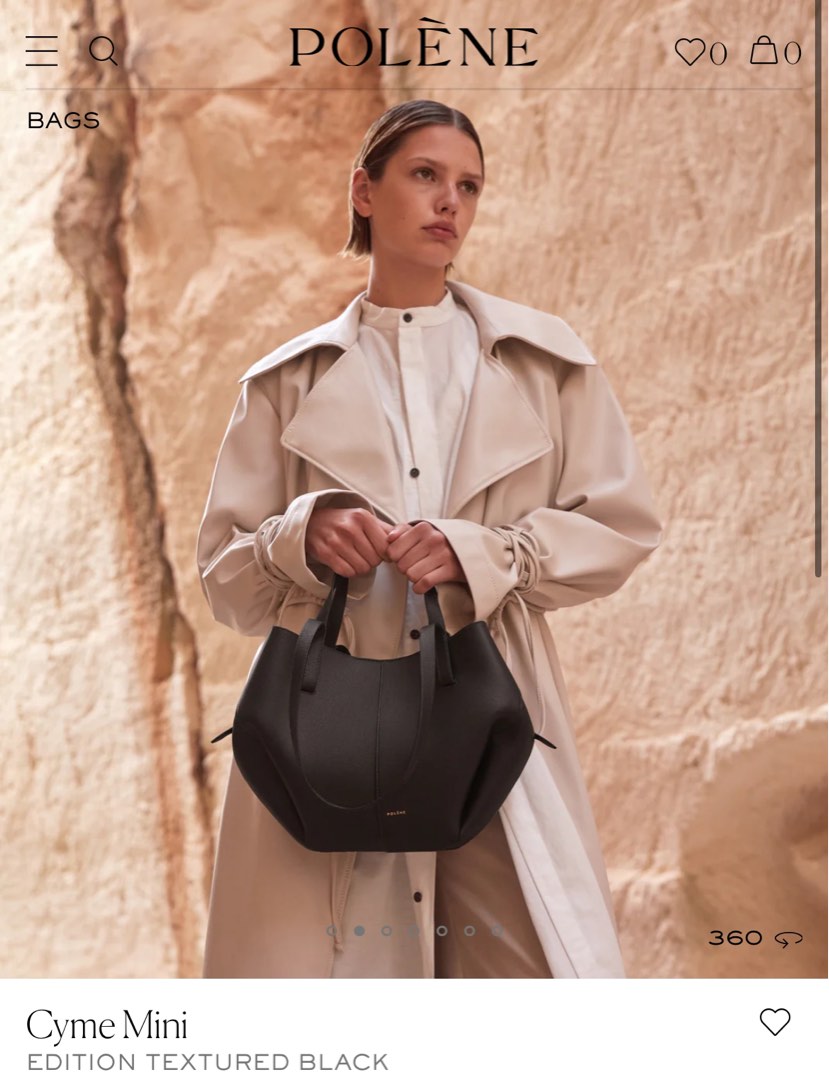 Polene cyme mini, Women's Fashion, Bags & Wallets, Tote Bags on Carousell