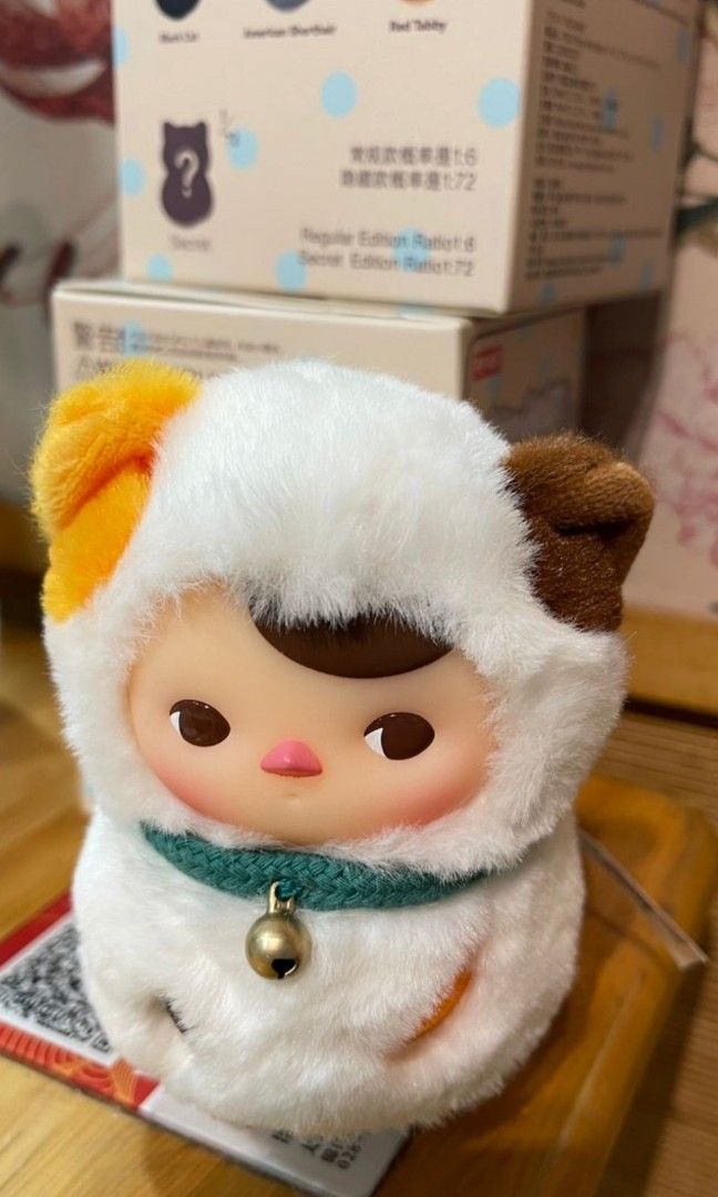 POP MART - ROLY POLY KITTY - VINYL PLUSH - CALICO, Hobbies & Toys, Toys ...