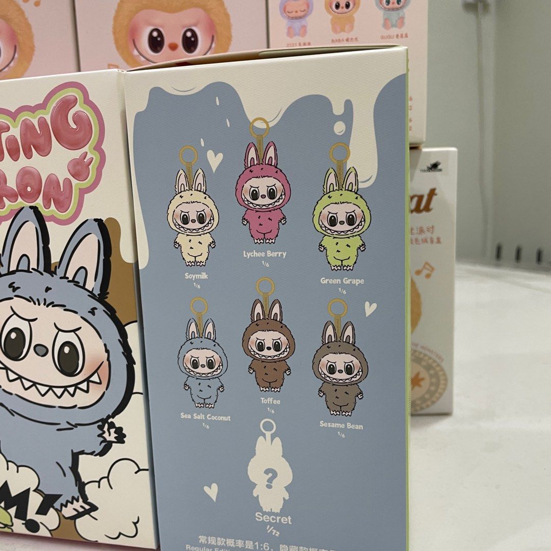 Popmart Labubu v1 Macaron v2 Have a Seat Blind 🗃️, Hobbies & Toys, Toys ...