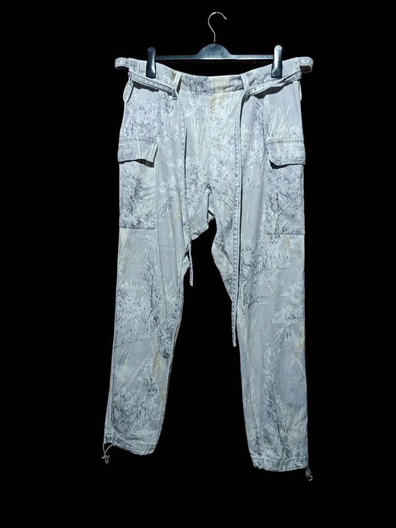 Rare FEAR OF GOD Sixth Collection Prairie Ghost Camo Jiu Jitsu Cargo ...