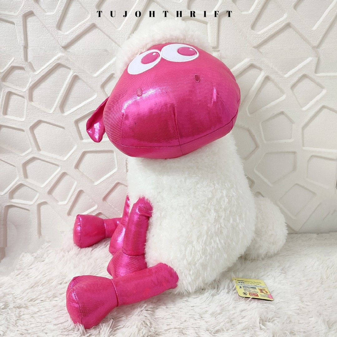 Rare Shaun The Sheep Neon Hot Pink Plush Collection with Hardtag ...