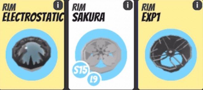 Roblox Jailbreak Rim: ELECTROSTATIC, SAKURA & EXP1 (RM10 for all ...