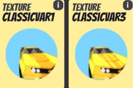 Roblox Jailbreak Textures: CLASSICVAR1 & CLASSICVAR3 (RM10 for both ...